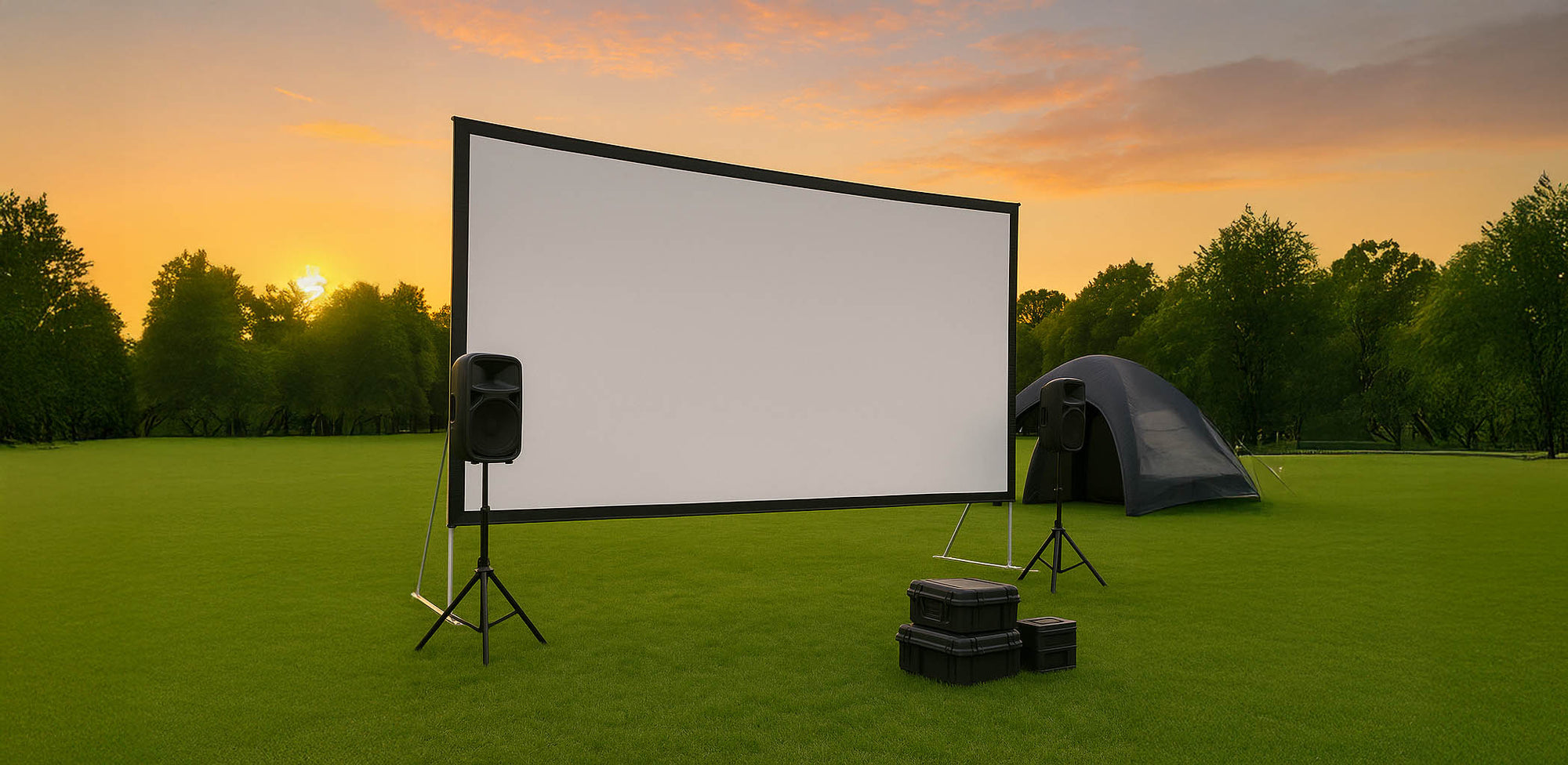Fast Fold Cinema Screens – Outdoor Cinema Pro